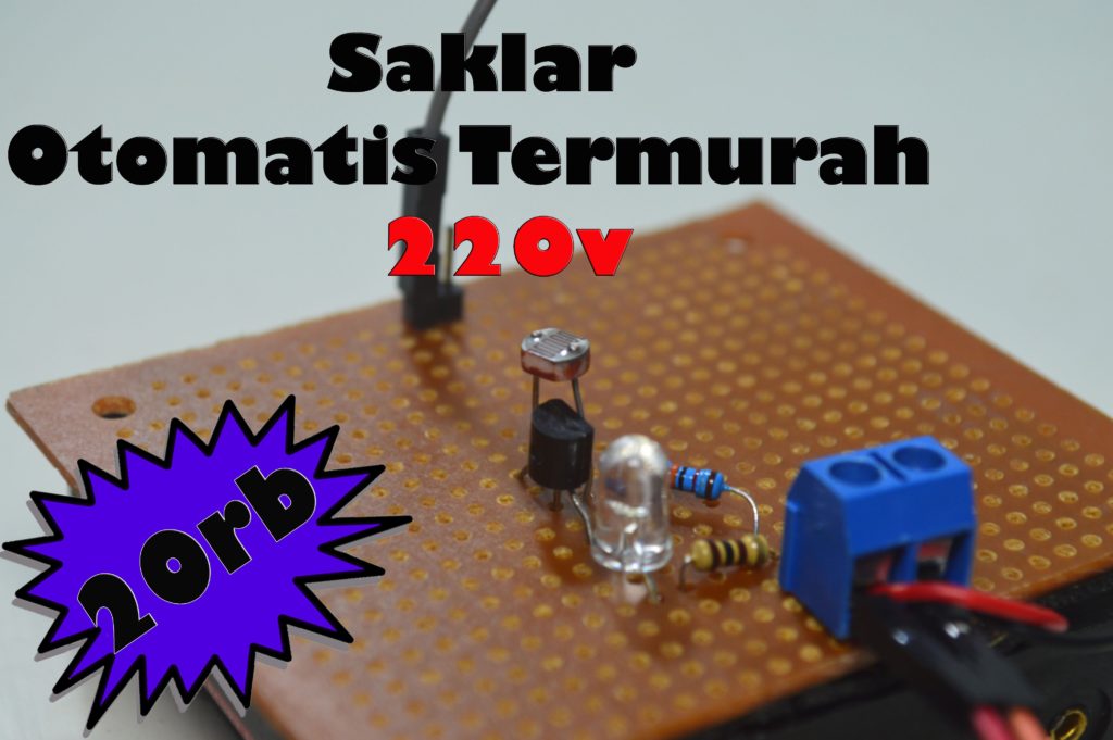 Saklar otomatis menggunakan sensor cahaya LDR | TEKNIK MEKATRONIKA Saklar otomatis menggunakan sensor cahaya LDR | TEKNIK MEKATRONIKA