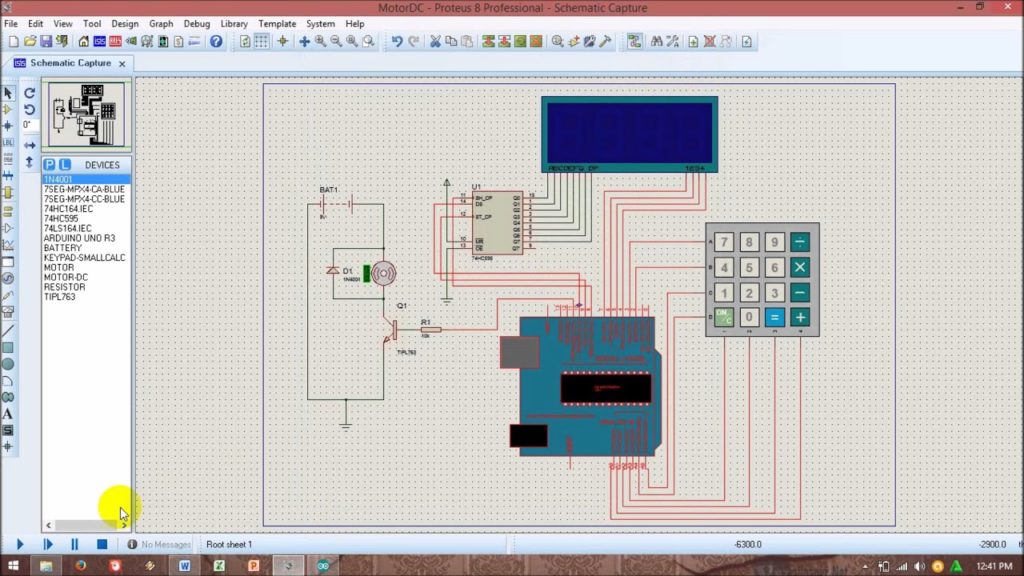 Kontrol motor DC dengan menggunakan keypad 4×4 | TEKNIK MEKATRONIKA Kontrol motor DC dengan menggunakan keypad 4×4 | TEKNIK MEKATRONIKA