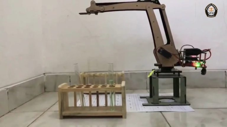 Perancangan Robot Lengan Pemindah Tabung Reaksi Berbasis Mikrokontroler ... Perancangan Robot Lengan Pemindah Tabung Reaksi Berbasis Mikrokontroler ...
